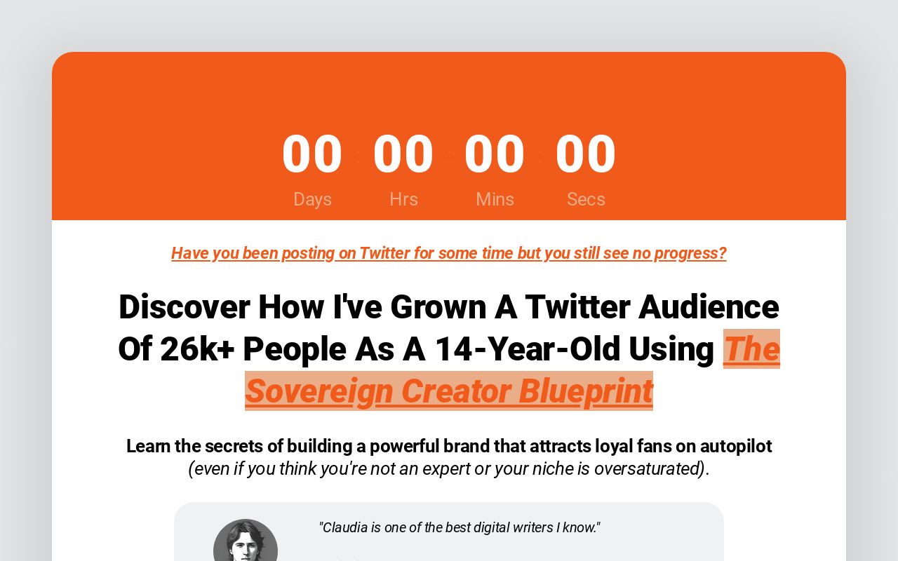 The Sovereign Creator Blueprint